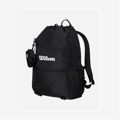 윌슨 테니스 드로우스트링 백팩 블랙 Wilson Kream