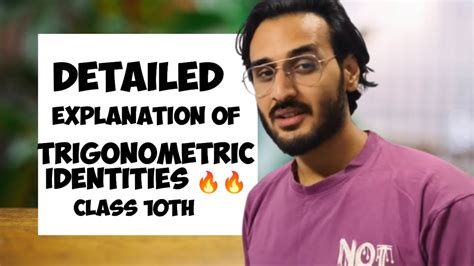Detailed Explanation Of Trigonometric Identities 🔥🔥 Class 10th Trigonometry Yedilmaangemaths