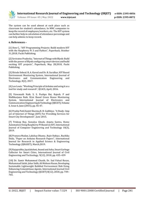 Fingerprint Based Attendance System By Iot Pdf Computer Peripherals