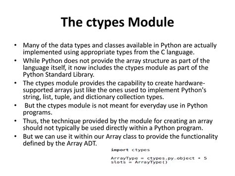 Unit 1 Array Based Implementation Ppt