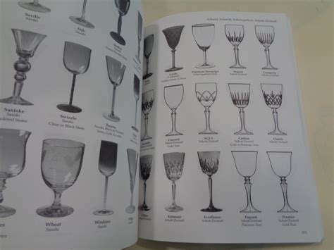 Antique Stemware Identification Lot Of 8 Stemware Glasses Vintage