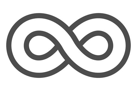 Limitless Symbol Linear Eight Sign Inf Graphic By Yummybuum · Creative Fabrica