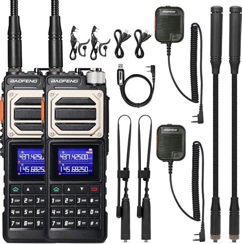 Amazon Com BAOFENG UV Tri Power Ham Radio Handheld W Long Range