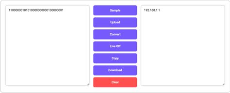 Binary To Ip Converter Free Online Networking Tool