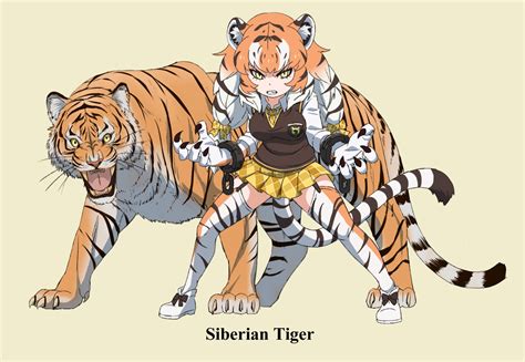 Siberian Tiger Kemono Friends And 1 More Drawn By Yamaguchi Yoshimi