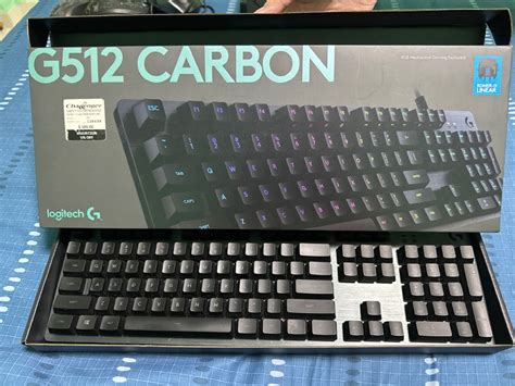 Logitech G512 Carbon Keyboard Romer G Linear Computers And Tech Parts And Accessories Computer