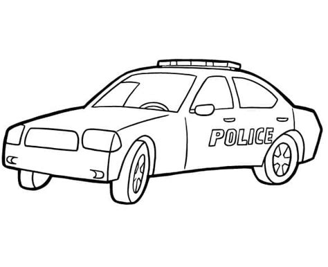 ระบายสีรถตำรวจ