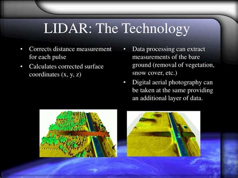 PPT Comparison Of LIDAR Derived Data To Traditional Photogrammetric Mapping PowerPoint