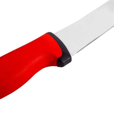 Cutit Macelar Lama Curbata 26cm Duo Rosu Pirge Kitchenshop