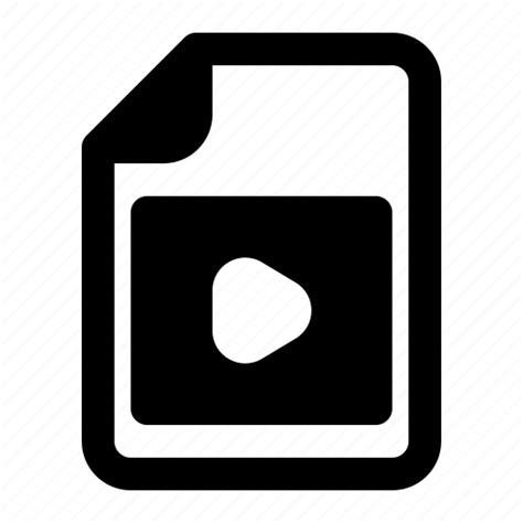 Video File Extension Document Folder Icon Download On Iconfinder