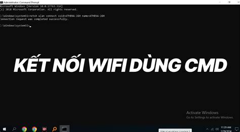 Cách Kết Nối Wifi Bằng Cmd đơn Giản Itqavn