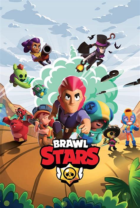 Brawl Stars On Behance Star Wars Poster Brawl Star Wallpaper