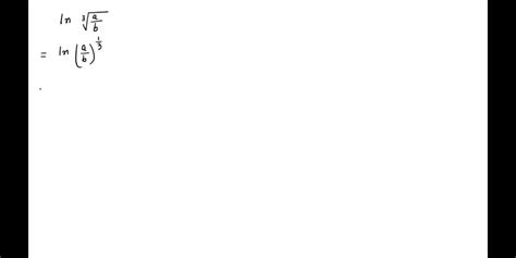 SOLVED Write The Expression As A Sum And Or Difference Of Ln A Ln B And Ln C Assume All