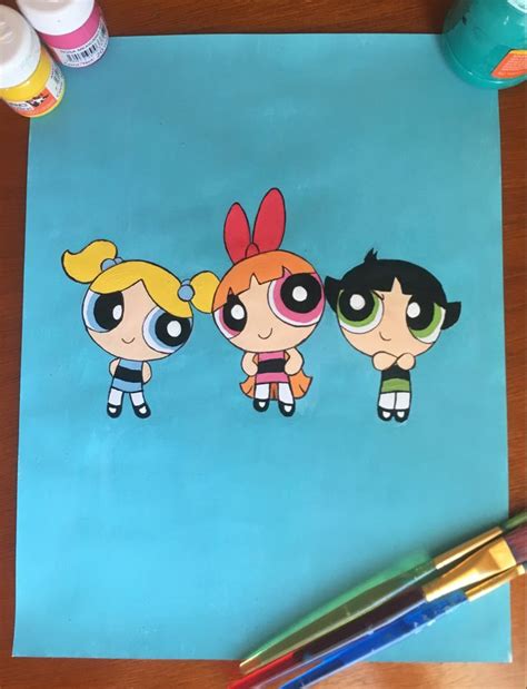 Dibujo De Las Chicas Superpoderosas Pintura Y Dibujo Dibujos Las