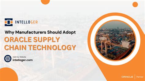 Why Oracle Supply Chain Technology Is Essential 🌐 Watch Our Video Intelloger Technologies