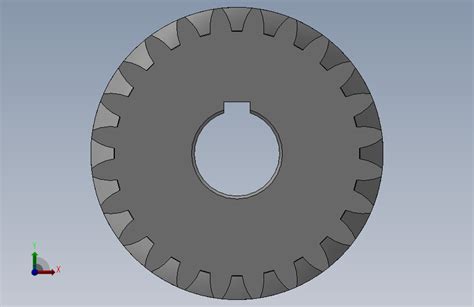 斜齿轮 M4 24 32 R SOLIDWORKS 2018 模型图纸下载 懒石网