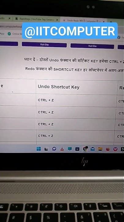 where to use undo or redo command viral computer shortvideo viral