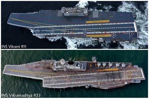 Ins Vikrant And Ins Vikramaditya R Indiandefense