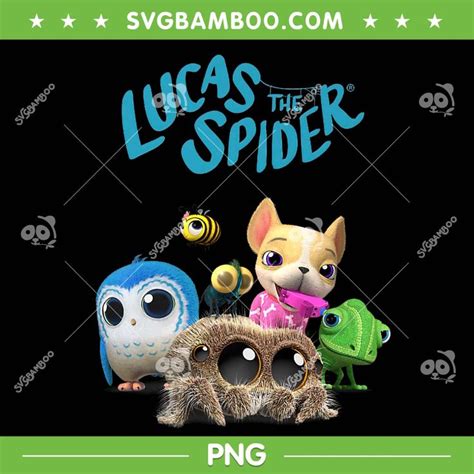 Lucas The Spider Friends Png Cute Lucas Spider Png Characters From
