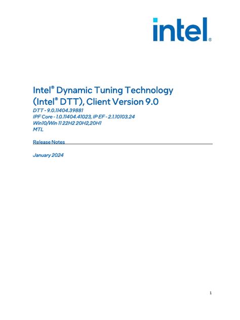 Intel Dtt 9 0 11404 39881 Ipf Core 1 0 11404 41023 Ipf Ef 2 1 10103 24 Release Notes Download