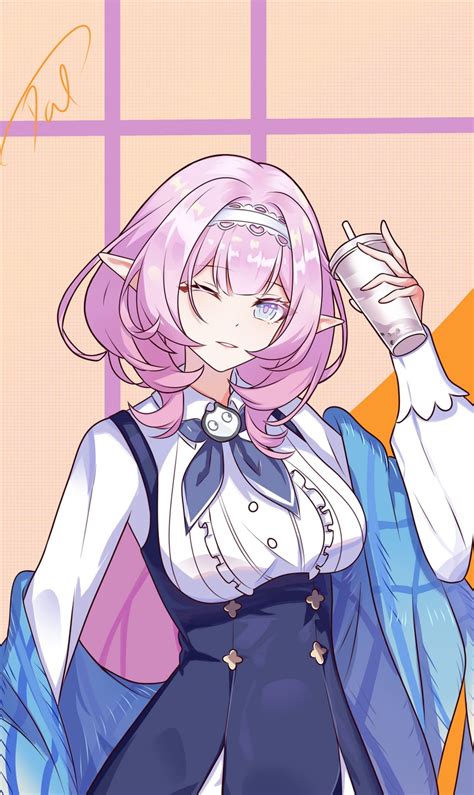 Elysia Elysia And Elysia Honkai And 1 More Drawn By Missdal Danbooru