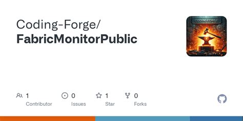 Github Coding Forge Fabricmonitorpublic