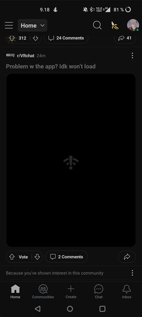 Problem W The App Idk Wont Load Rvrchat