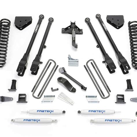 Fabtech® 8″ Suspension Lift Kit 4 Link 08 16 Super Duty
