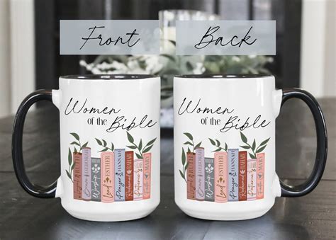 Women Of The Bible Coffee Mug Christian Coffee Mug For Women