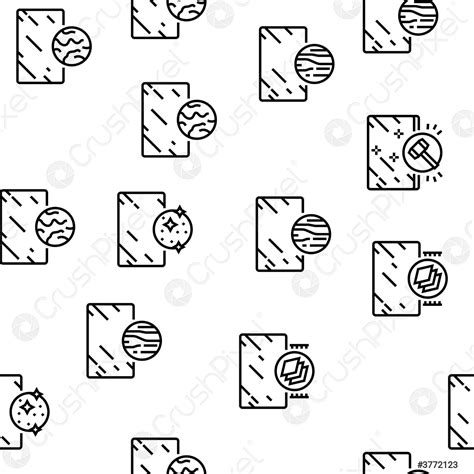 Mirror Installation Vector Seamless Pattern Stock Vector 3772123 Crushpixel