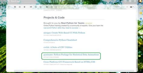 Julkarnaeen Md On Linkedin Found My Own Package In A Python Newsletter