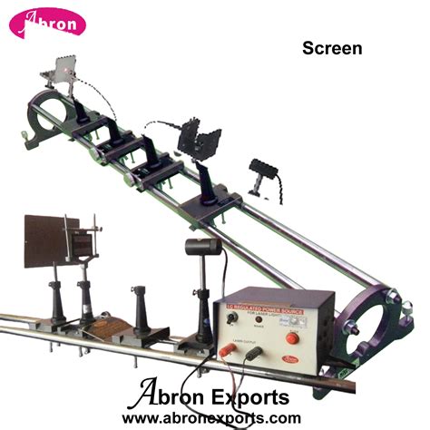 Numerical Aperture Of Laser Diode With Power Supply By Fiber Cable On Screen Research Optical