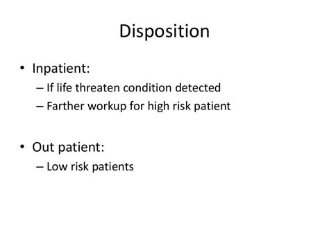 Approach To Syncope Patient In Ed