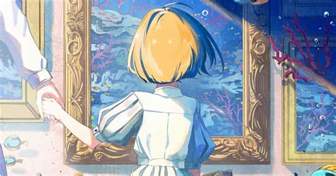 女の子の後ろ姿を描いたイラスト特集