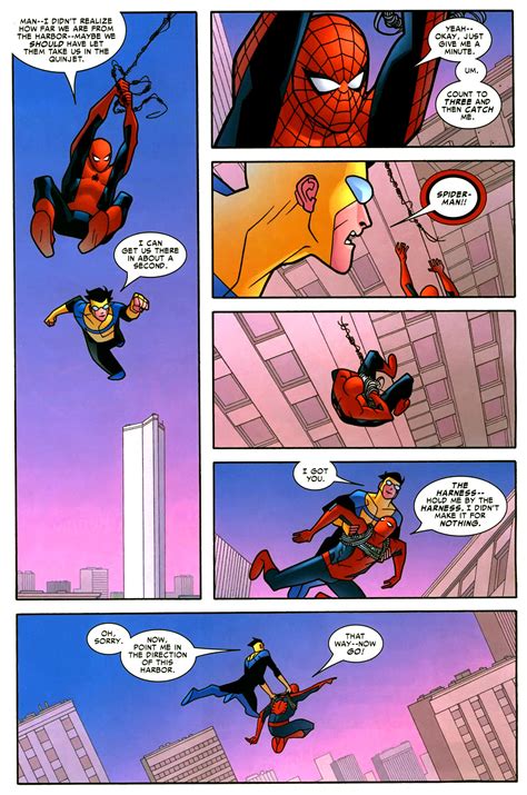 Invincible And Spiderman Invincible Comic Vine