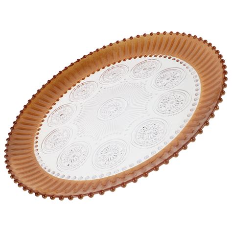 Zehuanyu Gold Rimmed Party Plates Reusable Stylish Plates Dessert