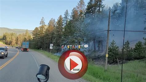 Hwy 97 Wildfire Youtube