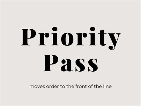 Priority Pass Moves Your Order To The Front Of The Line Christmas Rush Etsy