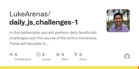 Github Lukearenasdailyjschallenges 1 In This Deliverable You