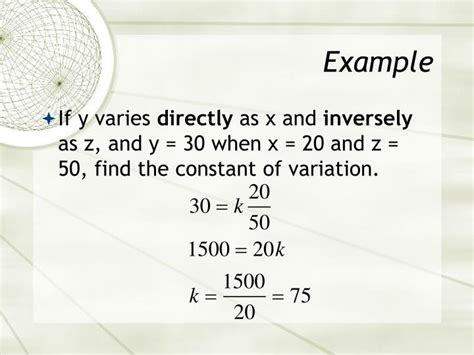 Ppt Joint And Combined Variation Powerpoint Presentation Id6753348