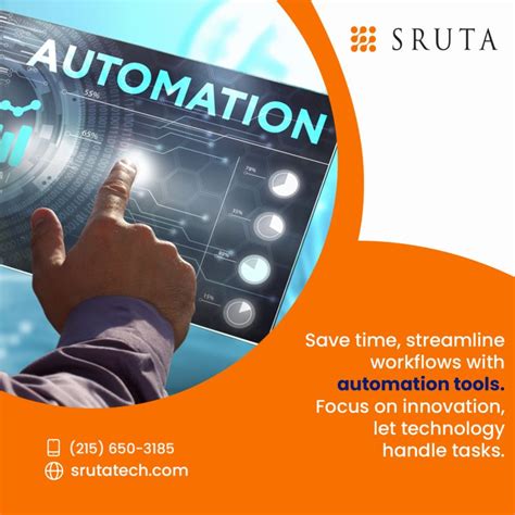 Save Time And Streamline Workflows With Automation Tools Srutatech Managed It Ai Ml