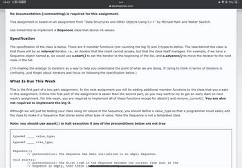 Answered Typeder Typedef Sequence Value Type Bartleby