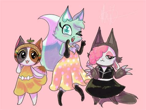 Chikn Nuggit On Twitter Rt Axelhoza I Care Them Very Much 🧡💙💗 Funfact I Intended To Draw