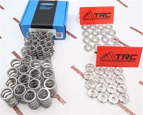 Supertech 82 Lbs Dual Valve Springs And Trc Titanium Retainers Kit K