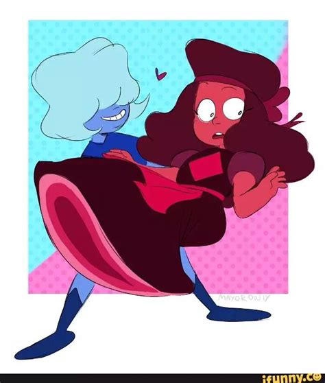 Steven Universe Ruby And Sapphire Steven Universe Fanart Steven Universe Funny Steven