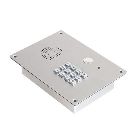 Full Keypad Emergency Lab Intercom Analog Sip Gsm Emergency Hands Free