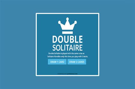 Double Klondike Solitaire On Culga Games