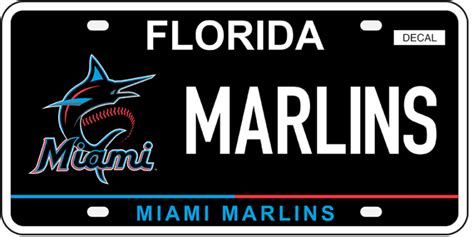 Professional Team License Plates Florida Sports Foundation