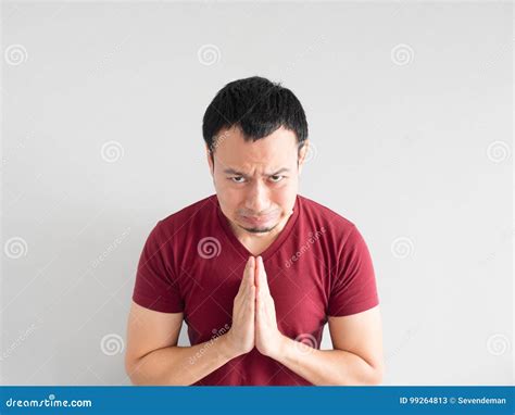 Sad Man Begging For Forgiveness Stock Image Image Of Inspirational