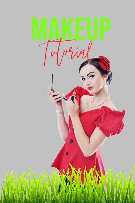 Makeup Tutorial Template Postermywall Makeup Tutorial Template Postermywall